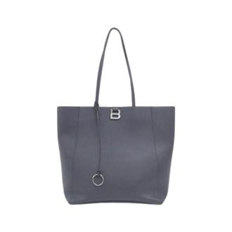 Balenciaga Pre-owned Hourglass Soft Calf Shoulder Bag - - Pre-owned - Damen - Blau - ONE SIZE