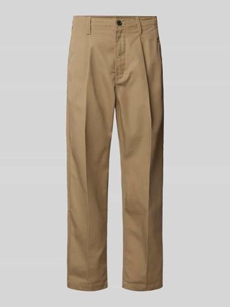 G-Star Relaxed Tapered Fit Chino mit Bundfalten