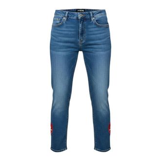Love Moschino Cropped Jeans - - Jeans - Damen - Blau - W27