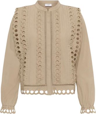 Saint Tropez Chemisiers et chemises - Femme - Blouses et Chemises - Beige - Taille: 42 FR