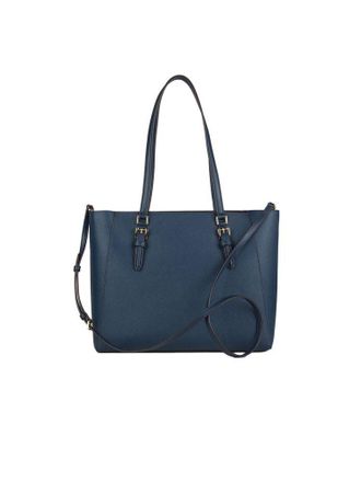 Michael Kors Womens Tote Navy 88.coated Canvas Polyester Tote-bags
