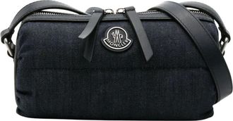 Moncler Femme, Sacs, Bleu, Taille: ONE Size Sac bandouli&egrave;re Keoni