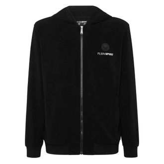 Plein Sport Homme, Sweatshirts et sweats &agrave; capuche, Noir, Taille: XL Sweat &agrave; capuche Sweatjacket