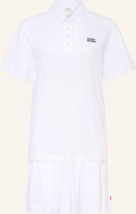 Joop Joop! Jeans Piqu&eacute;-Polokleid Tadena weiss