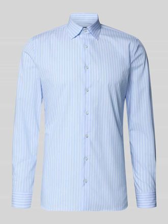 Olymp No. 6 Super Slim Fit Business-Hemd mit Kentkragen