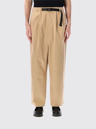 Comme Des Gar&ccedil;ons Wide Leg Baumwollhose mit Kordelzug in der Taille