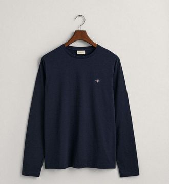 GANT Kurzarmshirt Langarmshirt Shield