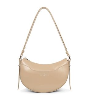 Lancaster Sac Demi-Lune Zipp&eacute; Suave Ace - - Bags - Damen - Beige - ONE SIZE