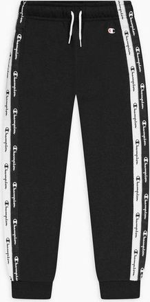 Champion Jogginghose Freizeit American Tape (angerauhtes Innenfleece) lang schwarz Kinder