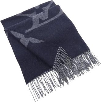 Louis Vuitton Pre-owned Stole - Homme - Pre-owned - Bleu - Taille: ONE Size