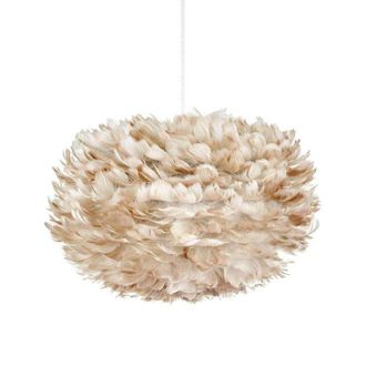 Umage EOS MEDIUM-Suspension Plume Ø45cm + Câble Blanc 2,1m sépia Umage - designé par William Ravn