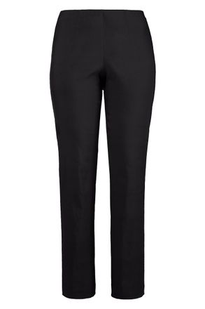 Ulla Popken Gro&szlig;e Gr&ouml;&szlig;en Damen Klassische Bengalin Hose K Schwarz (Schwarz 10), 54 (Herstellergr&ouml;&szlig;e: 27)