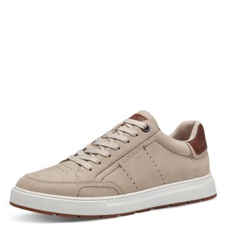 s.Oliver Herren Sneaker flach mit Schn&uuml;rsenkeln Low Top, Braun (Taupe), 44 EU