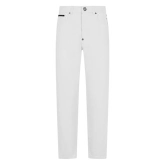 Philipp Plein Mom Fit Jeans - - Jeans - Damen - Wei&szlig; - W28