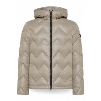 Peuterey Honova LKS Piumino mit kurzem Chevron-Steppmuster - - Jackets - Herren - Beige - S