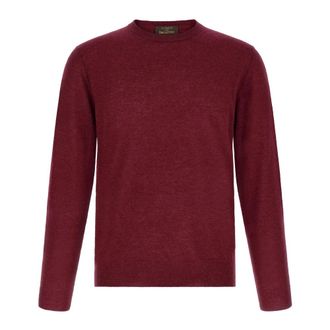 Zanone Giro Rundhals-Pullover - - Knitwear - Herren - Rot - M