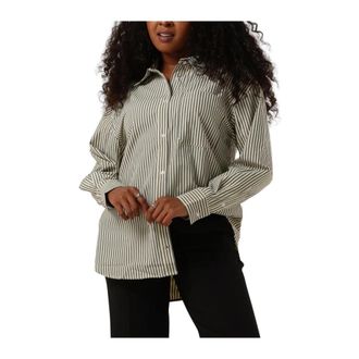 Modstr&ouml;m Koramd LS Hemd - - Blouses & Shirts - Damen - Beige - M