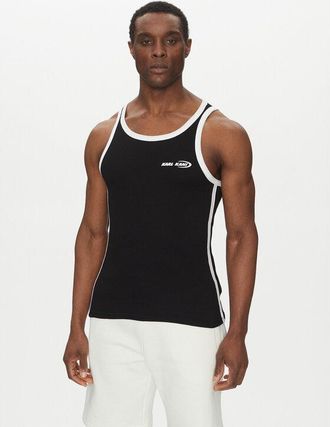 Karl Kani Tank-Top Ellipse 60310051 Schwarz Slim Fit