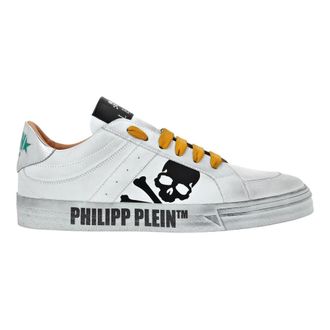 Philipp Plein unisex, Chaussures, Blanc, Taille: 40 EU Retrokickz Lo-Top Baskets