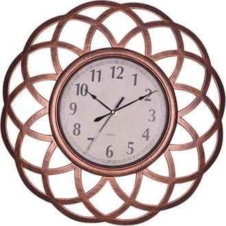 Garneck Vintage Zifferblattuhr Stilvolle Wanduhr Still Große Dekorative Für Wohnzimmer Schlafzimmer Küche Bronze