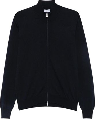 Gran Sasso Homme, Pulls, Bleu, Taille: M Giacca