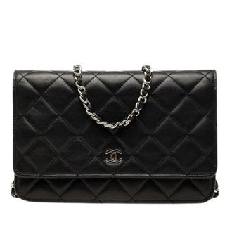 Chanel Pre-owned Wallet On Chain - - Pre-owned - Damen - Schwarzk - ONE SIZE
