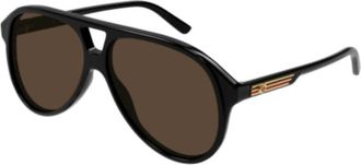 Gucci Stylische Sonnenbrille f&uuml;r den t&auml;glichen Gebrauch - - Accessories - unisex - Braun - 59 MM