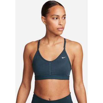 Nike Damen Top W NK DF INDY V-NECK BRA
