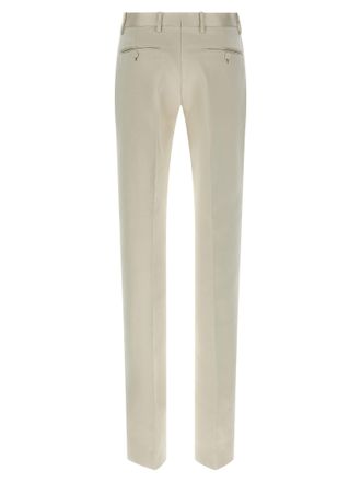 Tom Ford Womens Beige Cotton Dress Pants