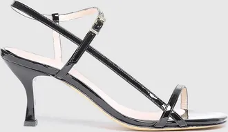 Jeanne Vouland Sandales Sublim Cuir Verni Noir