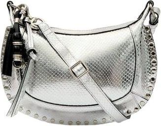 Isabel Marant Sac Oskan Moon en cuir m&eacute;tallis&eacute;