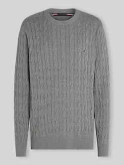 Tommy Hilfiger Regular Fit Pullover aus reiner Baumwolle