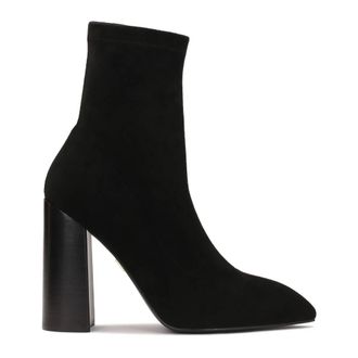Kazar Schwarze Stretch-Stoffstiefel - - Shoes - Damen - Schwarzk - 36 EU