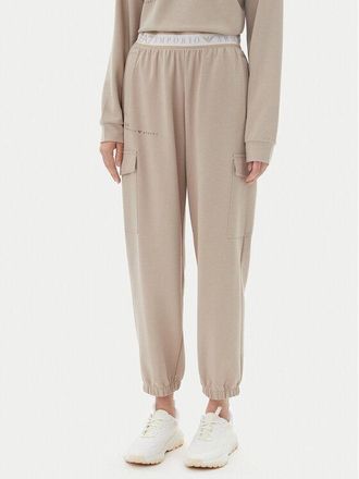 Emporio Armani Jogginghose 7W000282 AF12501 U6155 Beige Loose Fit