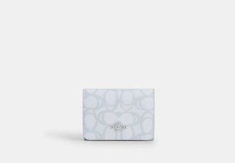 Coach Portemonnaie Mit Kartenhalter Aus Signature-Canvas Mit Skizzen-Print