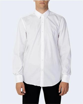 Antony Morato Homme, Chemises, Blanc, Taille: XS Chemise Habill&eacute;e Coton Manches Longues