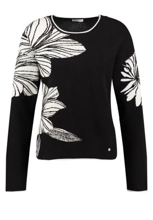 Key Largo Key Largo Damen Scarlet Round Pullover, Black (1100), Small