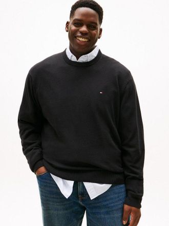 Tommy Hilfiger Big & Tall Rundhalspullover BT-PIMA ORG CTN CASHMERE CN-B