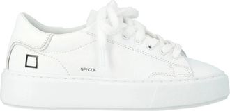 D.A.T.E. D.a.t.e., Femme, Chaussures, Blanc, Taille: 35 EU Sfera Calf