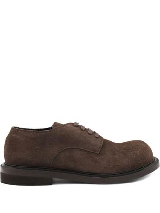 Moschino Lace-Up Flat Shoes - Gr. 40 (EU) - in Schwarz