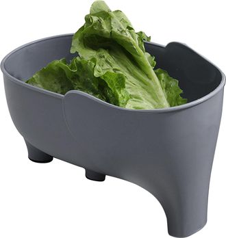 Generic Körbe für allgemeine Küchenspüle, Elefanten-Waschbeckenkorb, Küchenabflusskorb, multifunktionaler Küchenspülenkorb, Elefantenkorb für Küche, Siebkorb