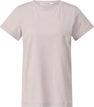 Lareida Femme, Tops, Beige, Taille: 36 FR T-shirt classique avec design intemporel