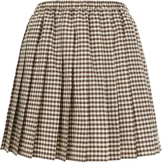 Moncler Femme, Jupes, Multicolore, Taille: 40 FR Mini-jupe pliss&eacute;e