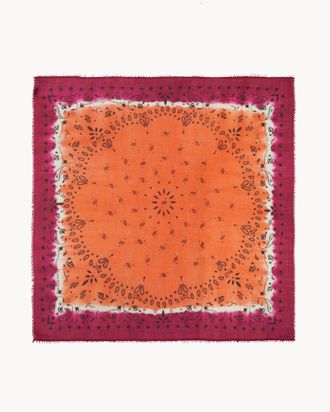 Kujten Tr&egrave;s grand bandana cachemire tie & dye - Tr&egrave;s Grand Bandana Effy Square Dye