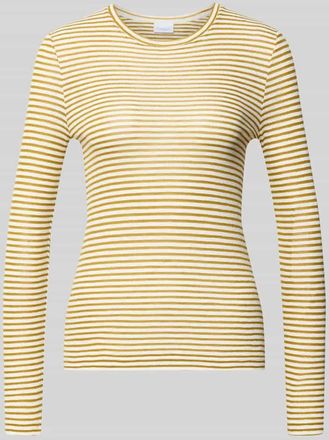 Rich & Royal Longsleeve im Allover-Look mit Rundhalsausschnitt