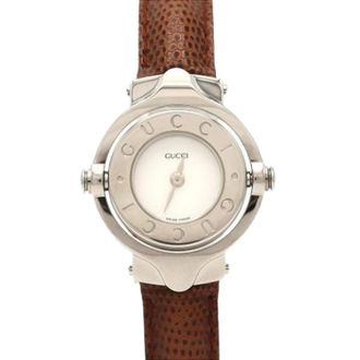 Gucci Montre Pre-owned 6600L - Femme - Pre-owned - Blanc - Taille: ONE Size