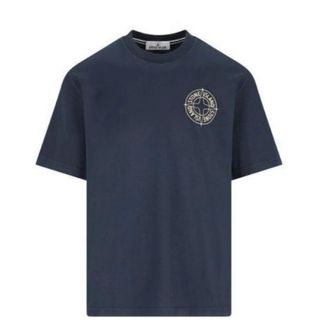 Stone Island Homme, Tops, Bleu, Taille: XL Stone Island T-shirts et Polos Bleu