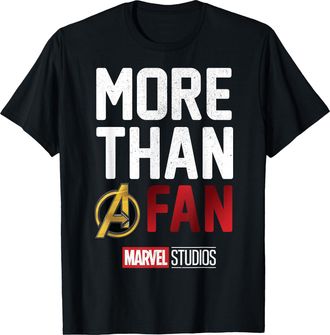 MARVEL Avengers More Than A Fan 2019 Grafik-T-Shirt T-Shirt