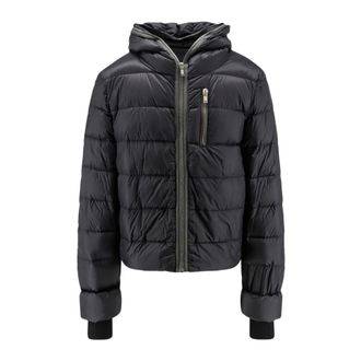 Rick Owens Gimp Kapuzen-Daunenjacke - - Jackets - Herren - Schwarzk - L