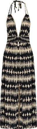 Pahiesa ROBE LONGUE SANS MANCHES BICOLORE PAHIESA FORMENTERA
